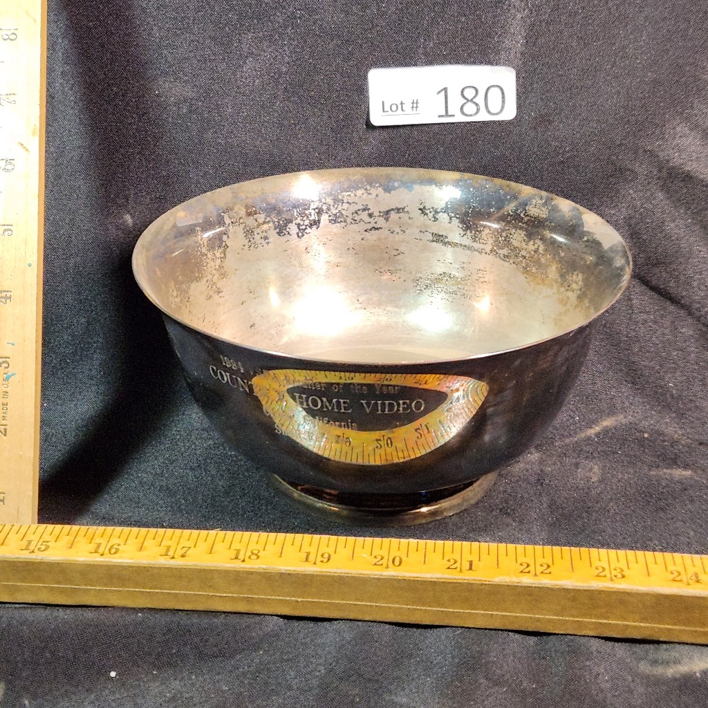 a180- Tiffany & Co Silver Plated Bowl - Leftover Treasures