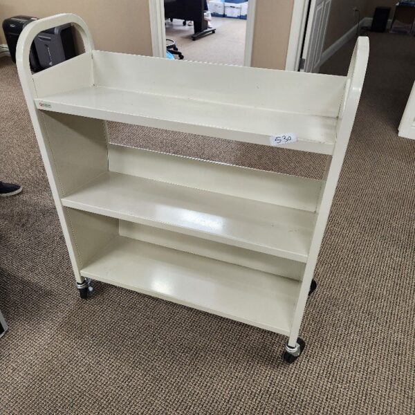 L530- Bretford Steel Library Cart Single Sided Model L330 - Leftover ...