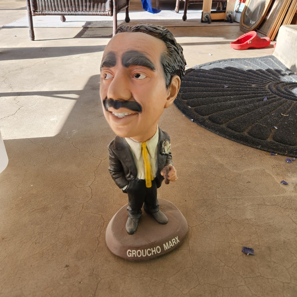 n240- Groucho Marx Statue - Leftover Treasures