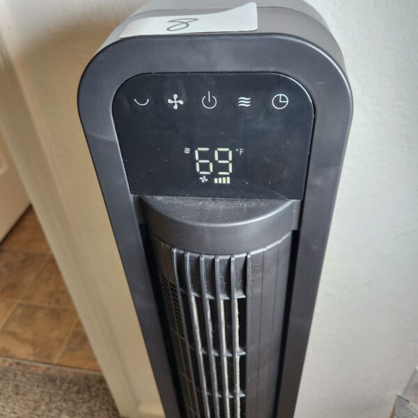 q8- Digital Tower Fan. Works Great - Leftover Treasures