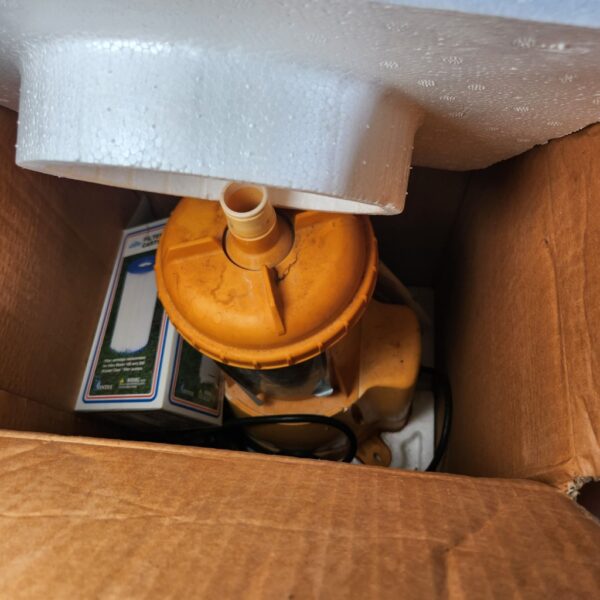 s11- Filter Pump in the box - Leftover Treasures