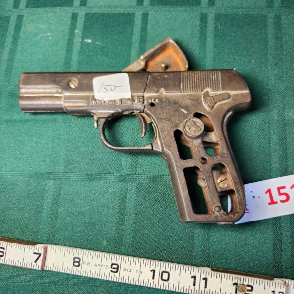 s151- Antique Army 45 Cap Gun - Leftover Treasures