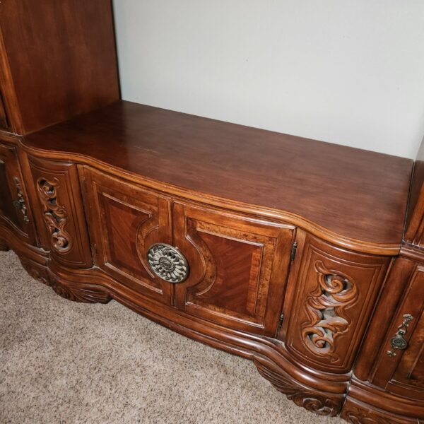 r43- Michael Amini Entertainment Wall Unit. Excellent Condition ...
