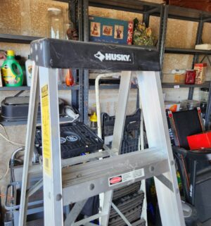 x129- Husky 6ft Ladder - Leftover Treasures