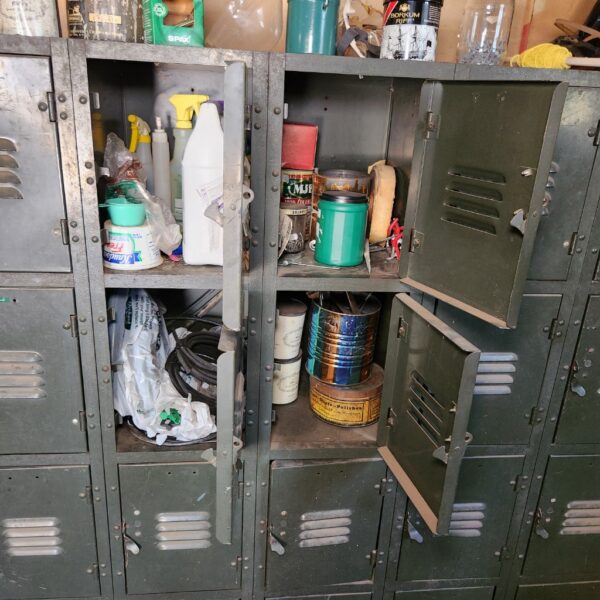 z55- Vintage Locker System. Great Shape - Leftover Treasures