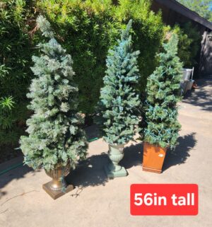 g11- Lighted Trees. Good Shape - Leftover Treasures