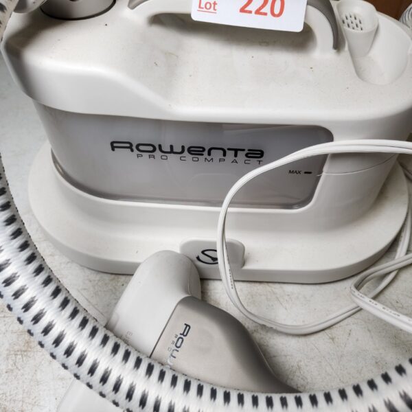y220- Rowenta Pro Compact Garment Steamer - Leftover Treasures