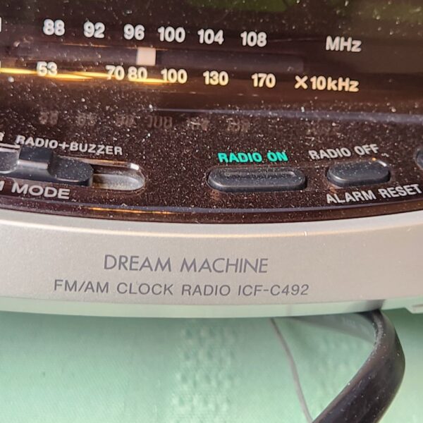 a280- pair of sony dream machine clock radios - Leftover Treasures
