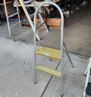 b11- fold up step ladder - Leftover Treasures