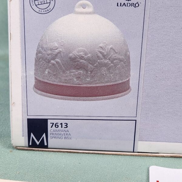d343- Spring bell w/ Box. Lladro - Leftover Treasures