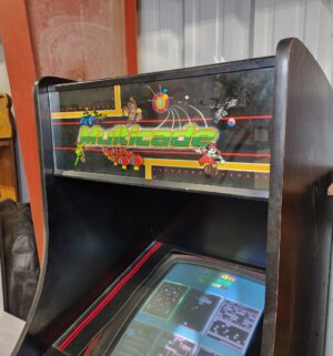 e133- full-sized commercial Multicade Mrs. Pac-Man/Galaga home arcade ...