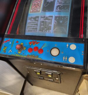 e133- full-sized commercial Multicade Mrs. Pac-Man/Galaga home arcade ...