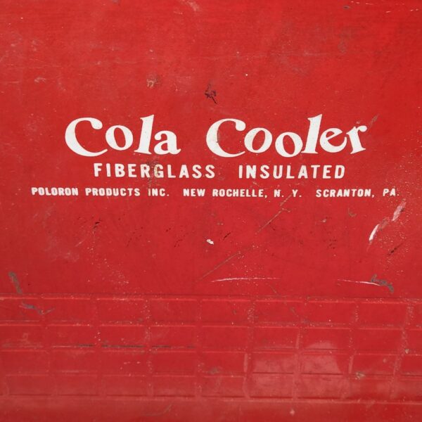 e137- vintage 1950s red Cola Cooler by Poloron Products. - Leftover ...