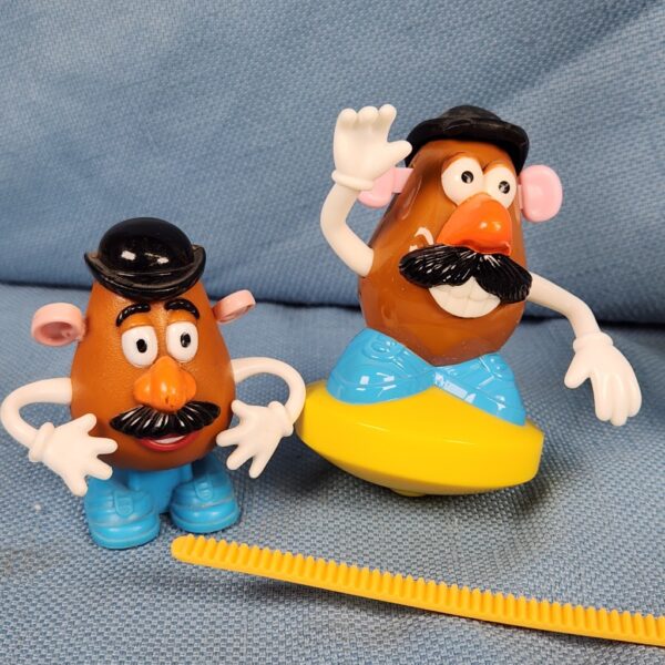 e105- 1998 Mr. Potato Head spinning toys by Burger King - Leftover ...