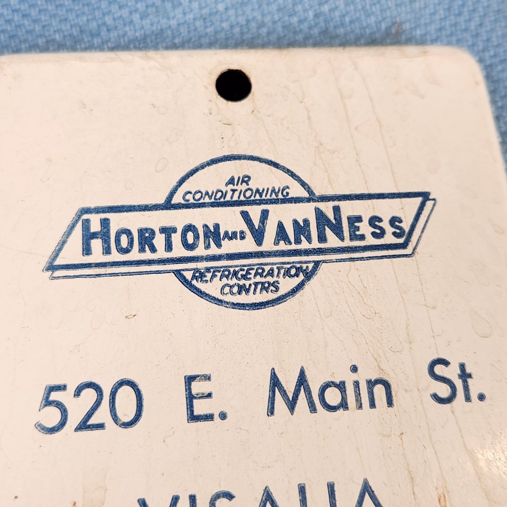 h330- Horton and Van Ness AC Visalia Thermostat - Leftover Treasures