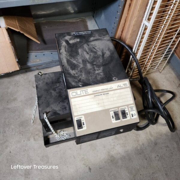 s153- Olec Olite AL-15 Compact Printing Light. From retired printer ...