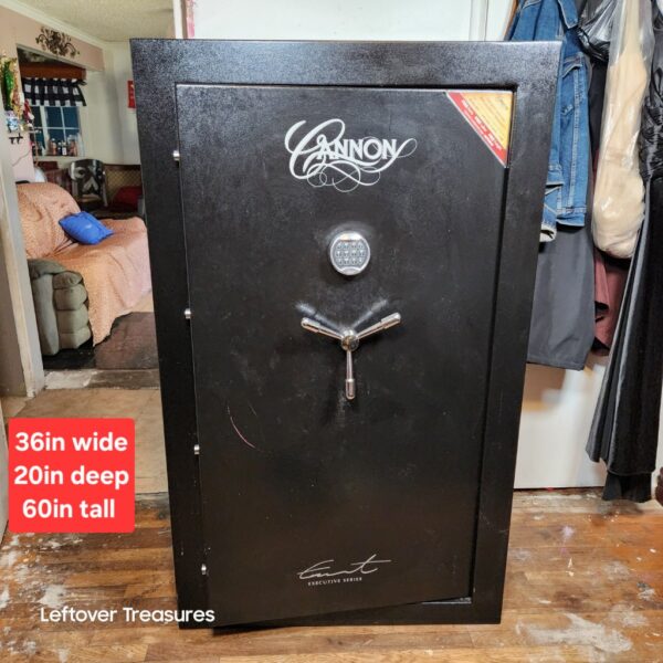 c163- Cannon Model CS6036AR Safe. Rated 60 min. at 1200F. w ...